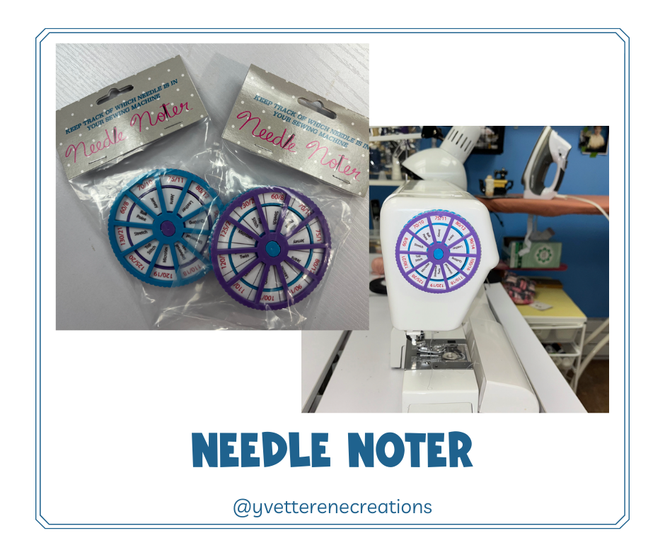 NEEDLE NOTER, 3" diameter – YvetteRene Creations
